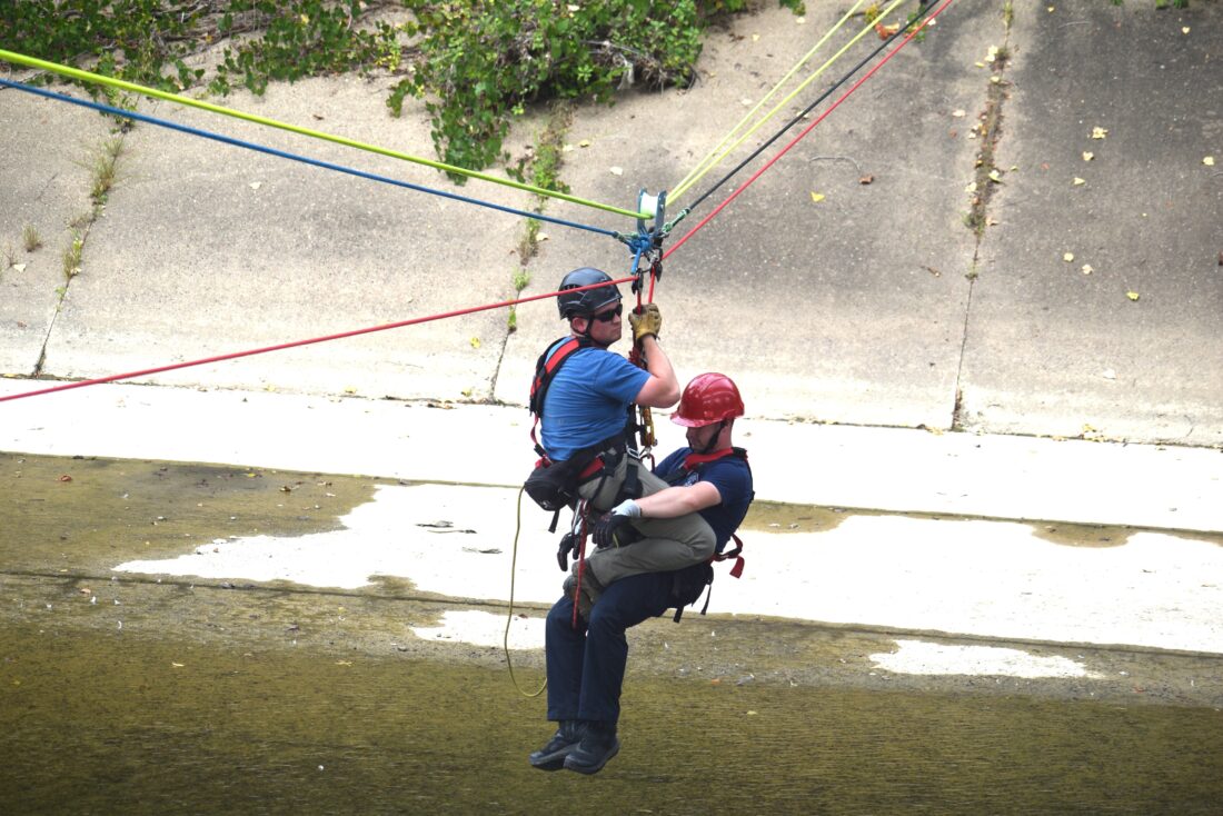 Wheeling Fire Department’s ‘Crash Course’ in Rope Rescue Continues ...